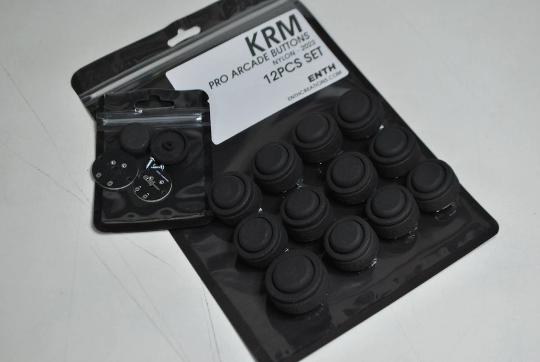 enthcreations accessori, BUTTONS KRM Stickless set ~ 11 x KRM24 + 1 x KRM30